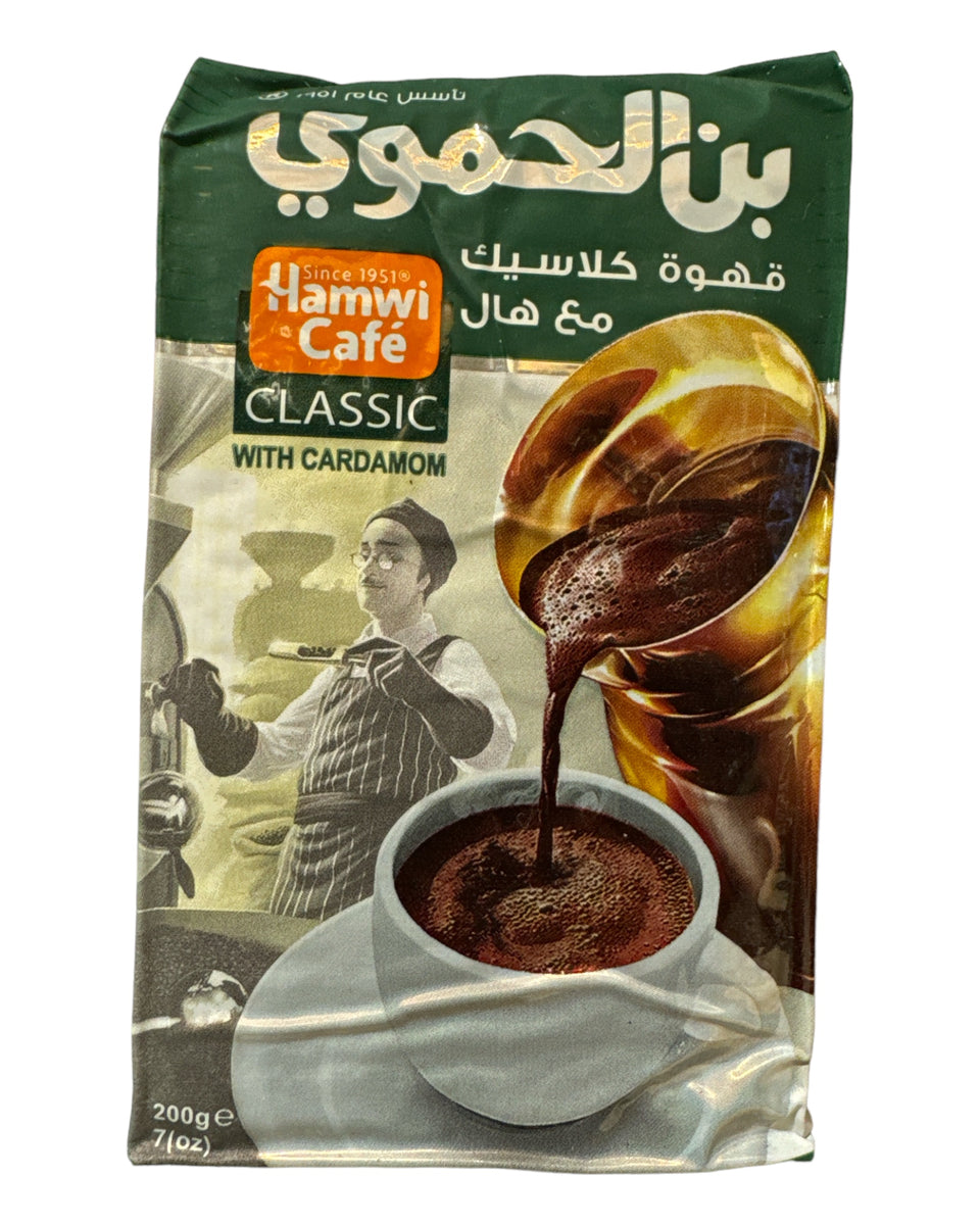 Hamwi Cafe Coffee Classic with Cardamom 200g – ZaytunaMart.ca