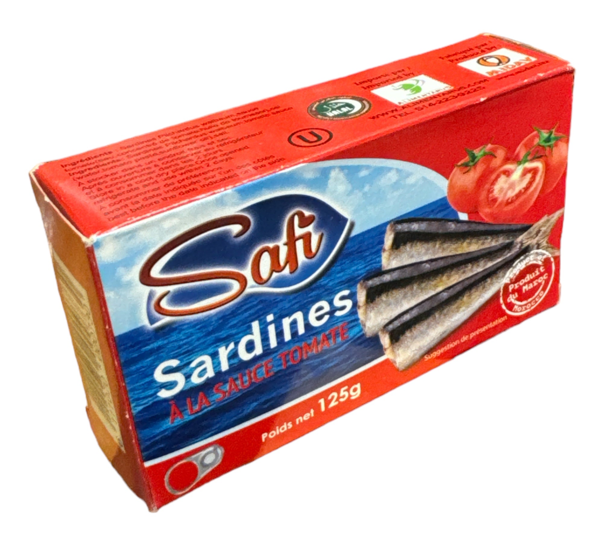 Safi Sardines in tomato sauce 125g – ZaytunaMart.ca