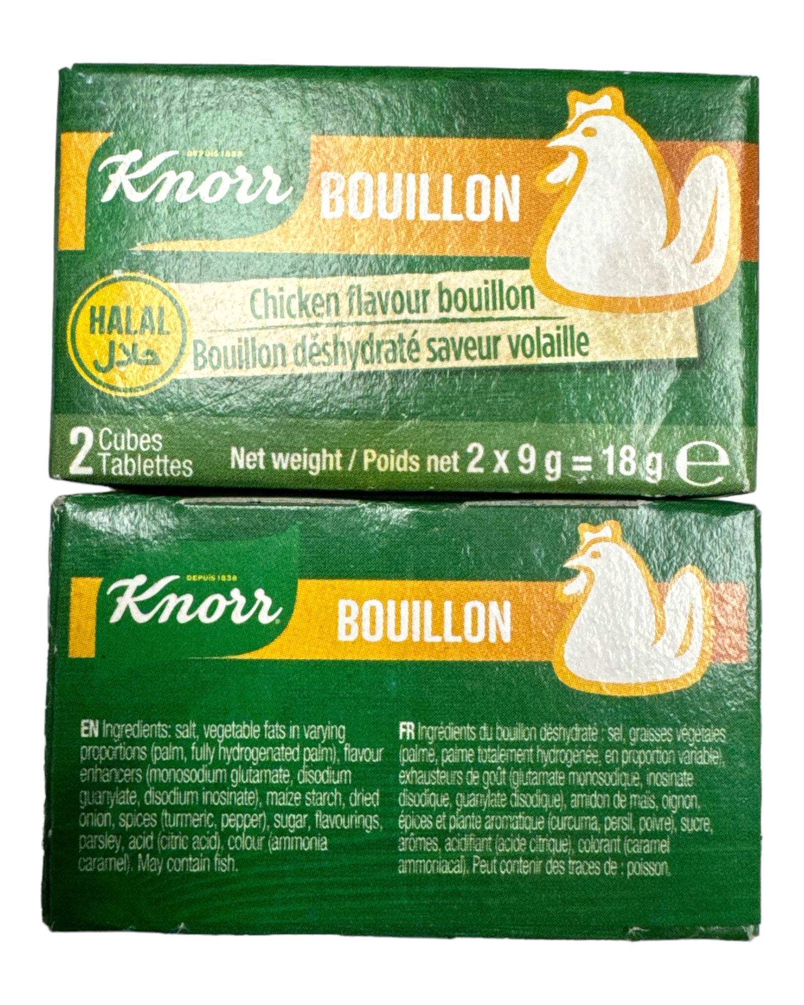 KNOR Halal Broth Chicken Flavour 2x2cubes – ZaytunaMart.ca