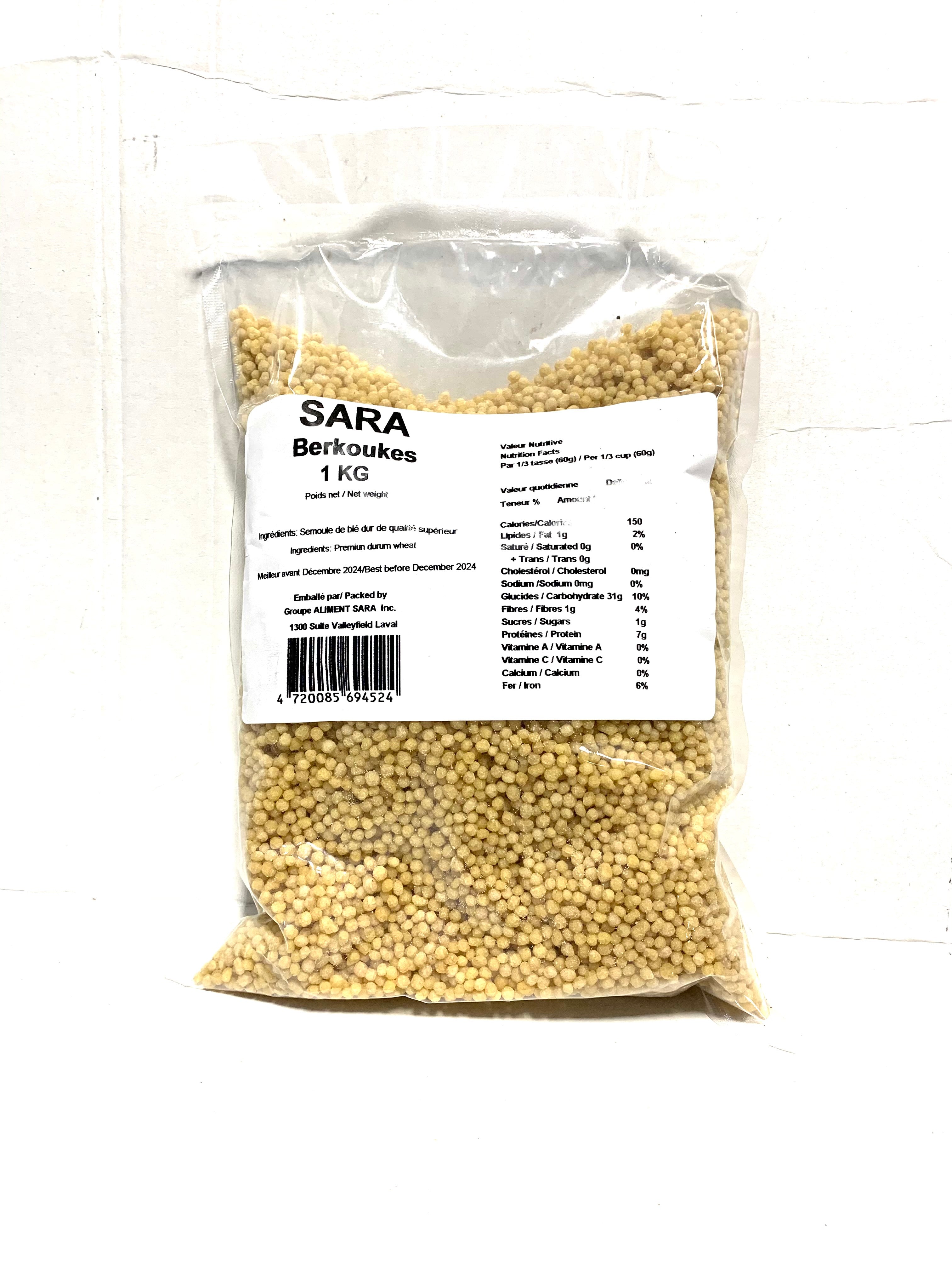 Berkoukes Authentic Algerian Tradition 1kg – ZaytunaMart.ca